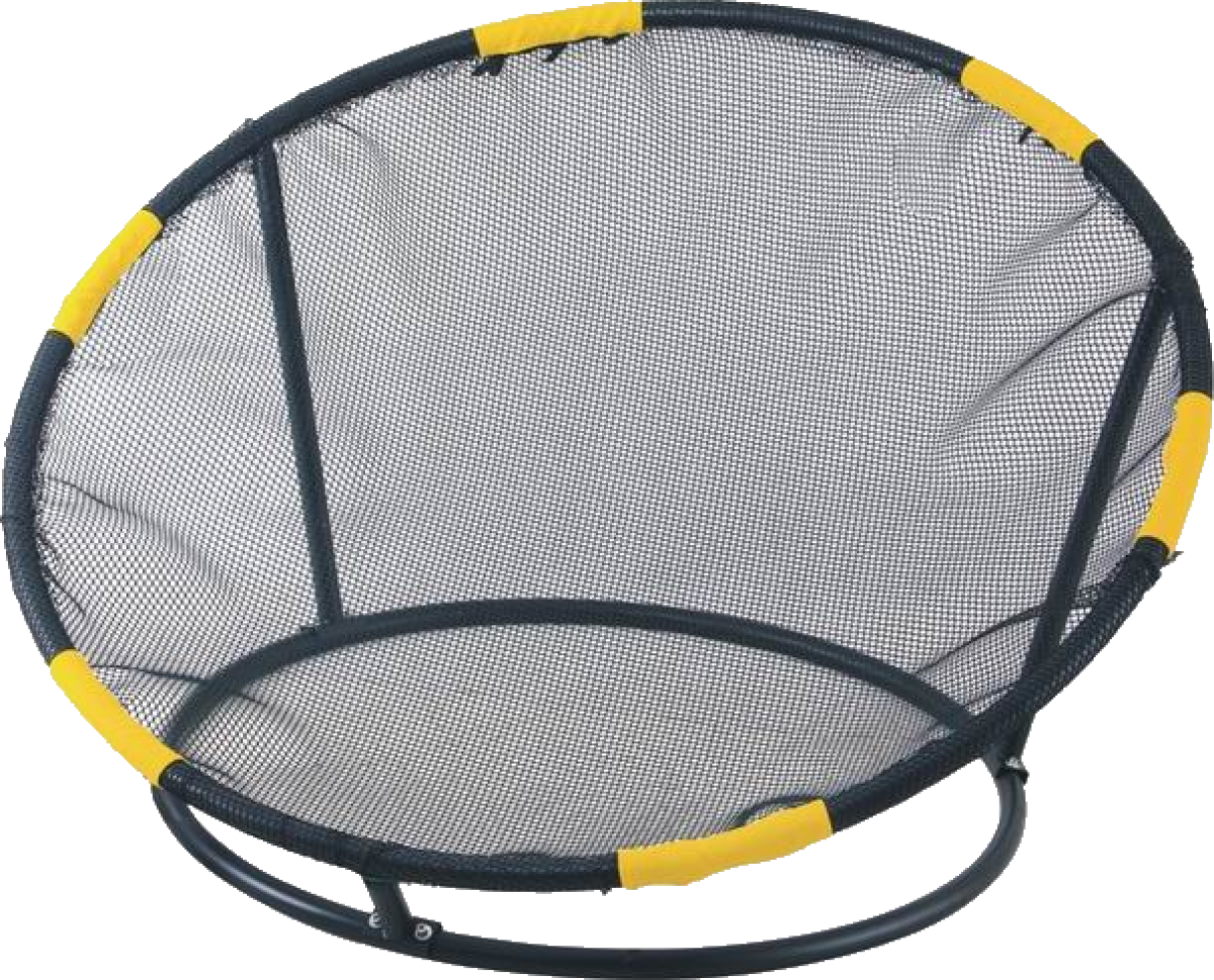 Chipping targetnet i pulverlakeret stål ramme, ø127 x H:76 cm ...